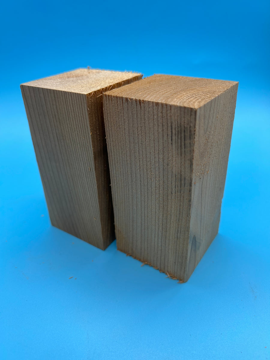 Western Red Cedar Spindle WRC421 2" x 2" x 4" – The Wood Fairy