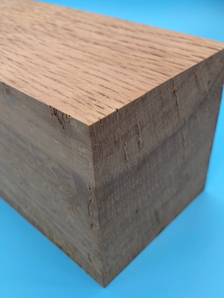 Red Oak Block RO-512 3.2" x 3.3" x 8" – The Wood Fairy